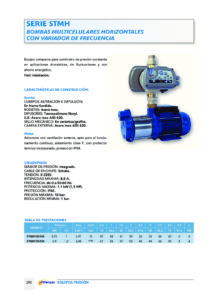 SERIE STMH – Bomba Prinze – Especialistas en electrobombas